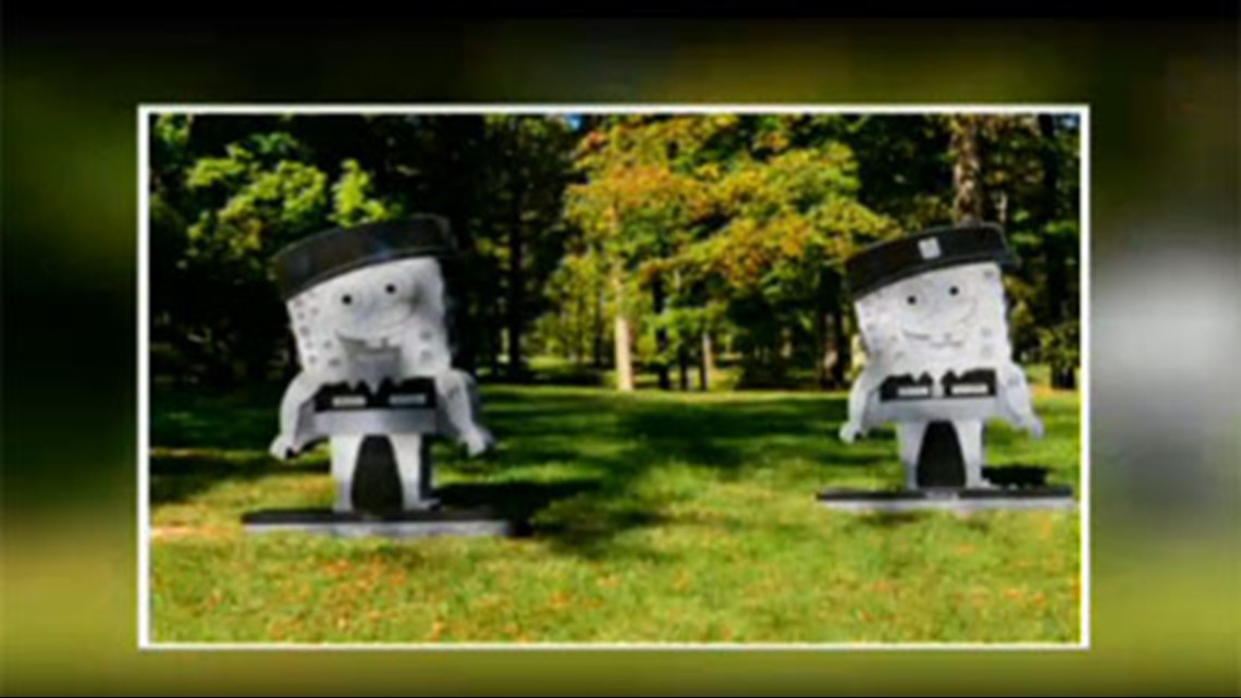Ohio family fights cemetery over Spongebob monuments | wthr.com