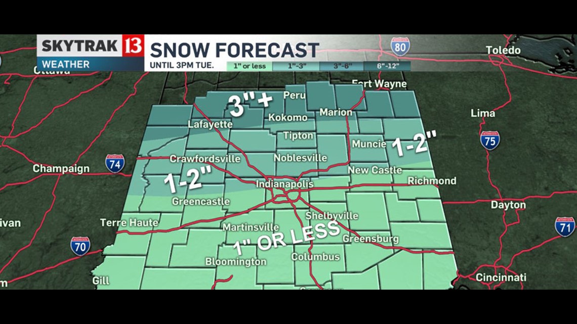 Winter Weather Advisory in effect for northern Indiana | wthr.com
