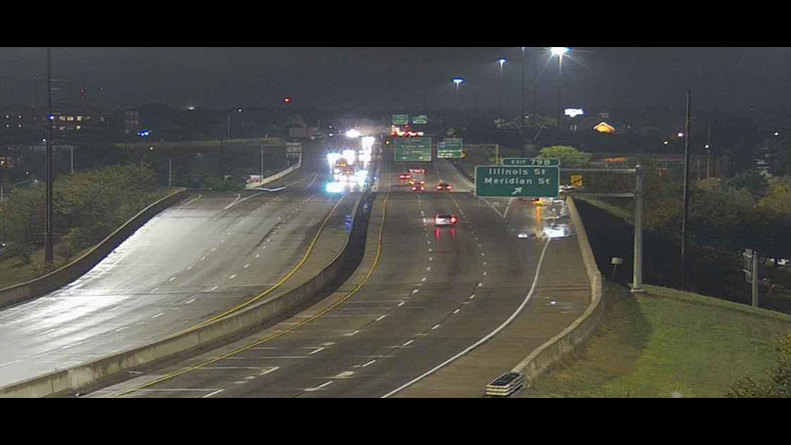 Meridian Street ramps for I-70 closed for one week | wthr.com