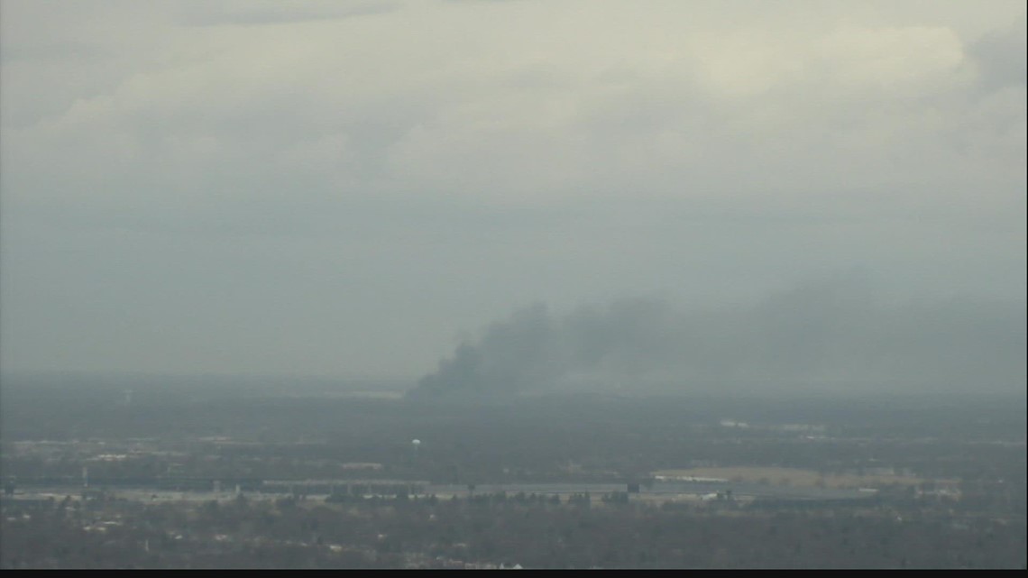 Second warehouse fire breaks out in Indiana | wthr.com