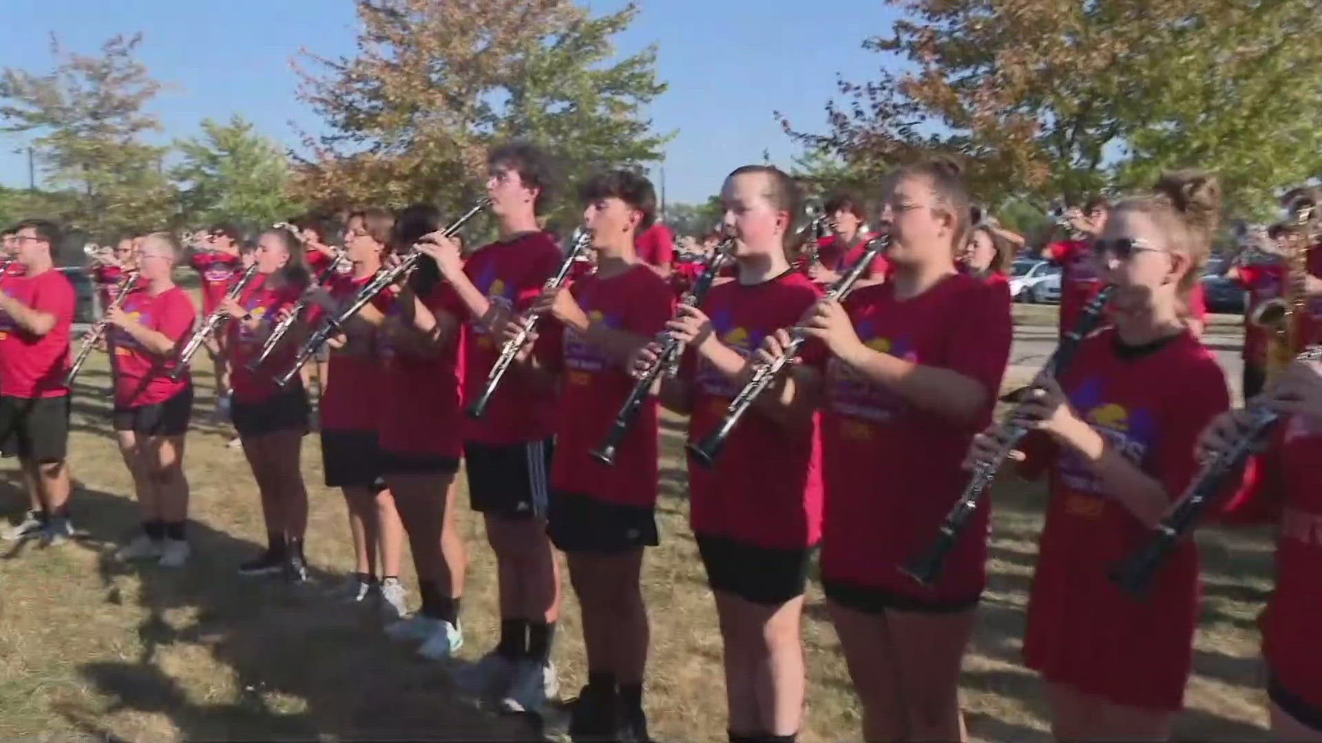 Fishers Marching Tiger Band | Operation Football Band of the Week | wthr.com