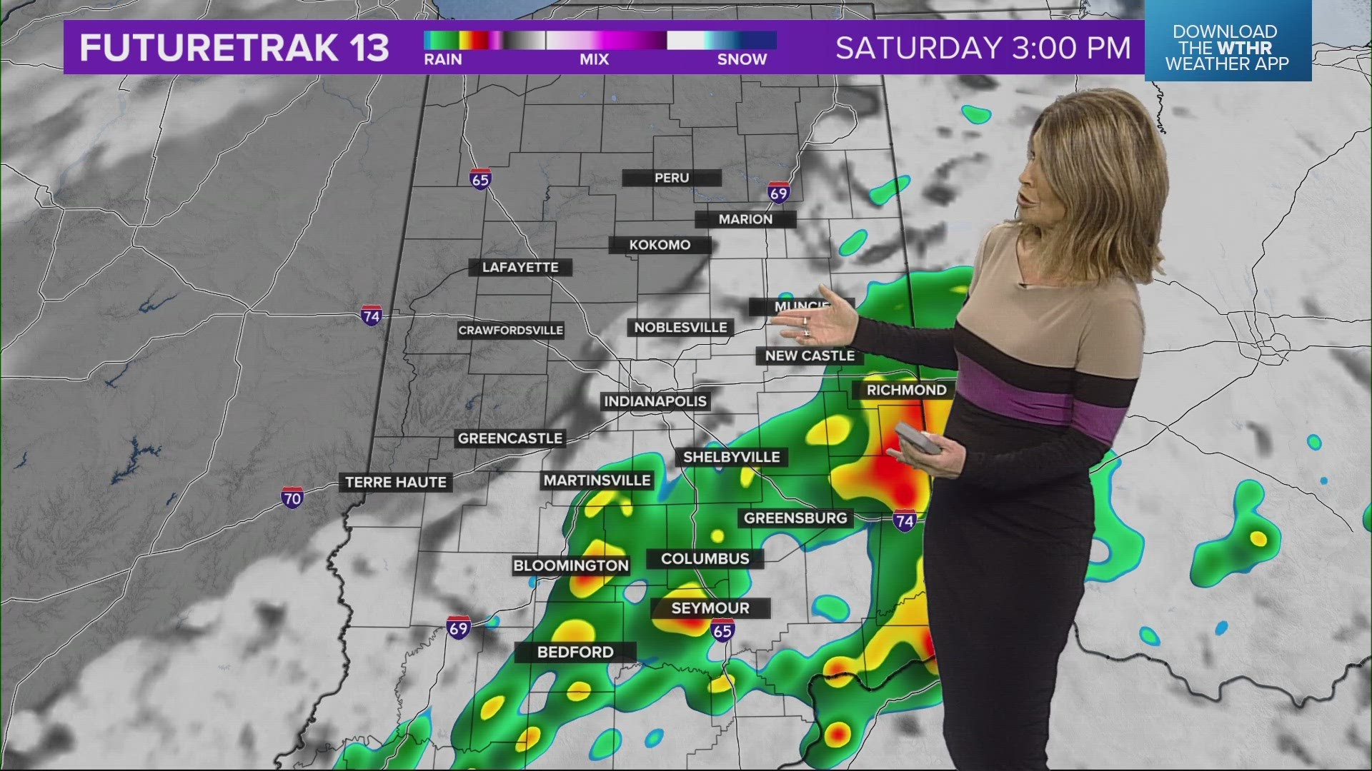 Live Doppler 13 Forecast | 5 p.m. update, Dec. 7, 2023 | wthr.com