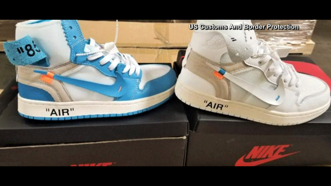 U.S. Customs intercepts millions worth of counterfeit Nike shoes | wthr.com
