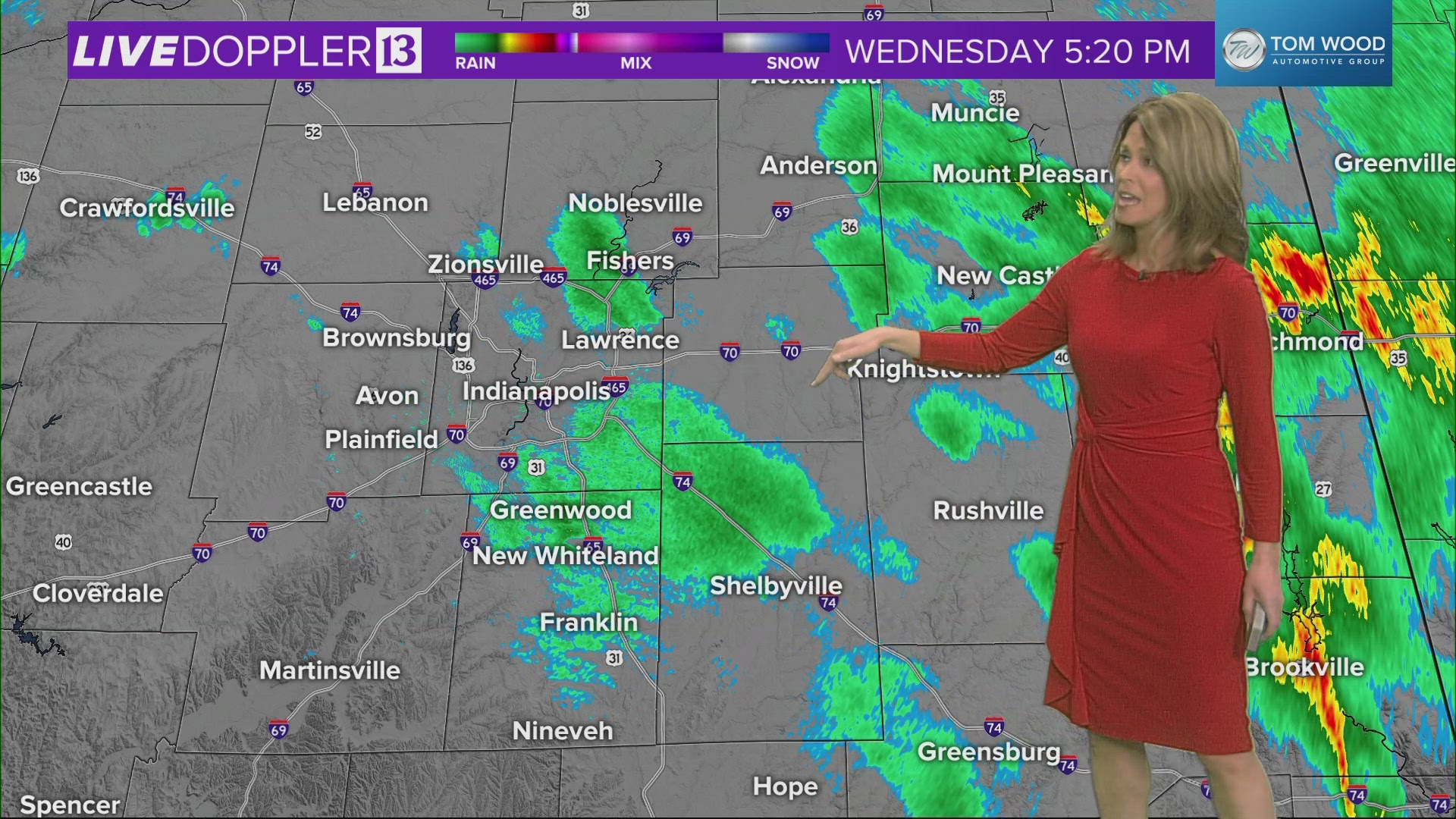 Live Doppler 13 Forecast | 5 p.m. update, April 9, 2025 | wthr.com