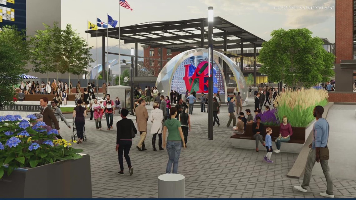 First glimpse of Bicentennial Unity Plaza | wthr.com