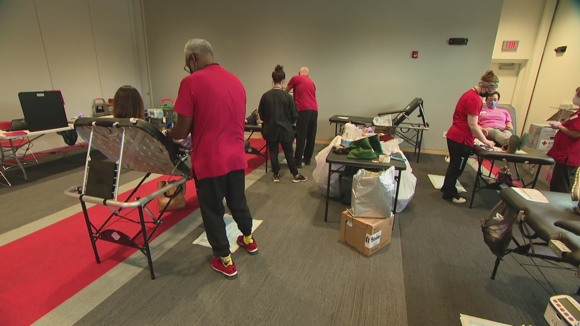 Red Cross 'Knock Out the Need' blood drive is underway | wthr.com