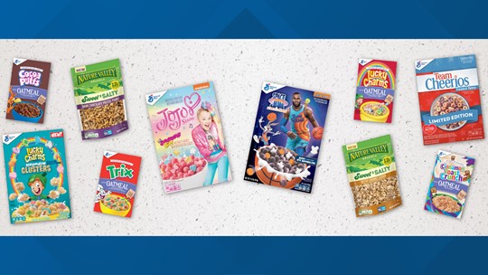 General Mills launches 'Space Jam' and JoJo Siwa cereals | wthr.com
