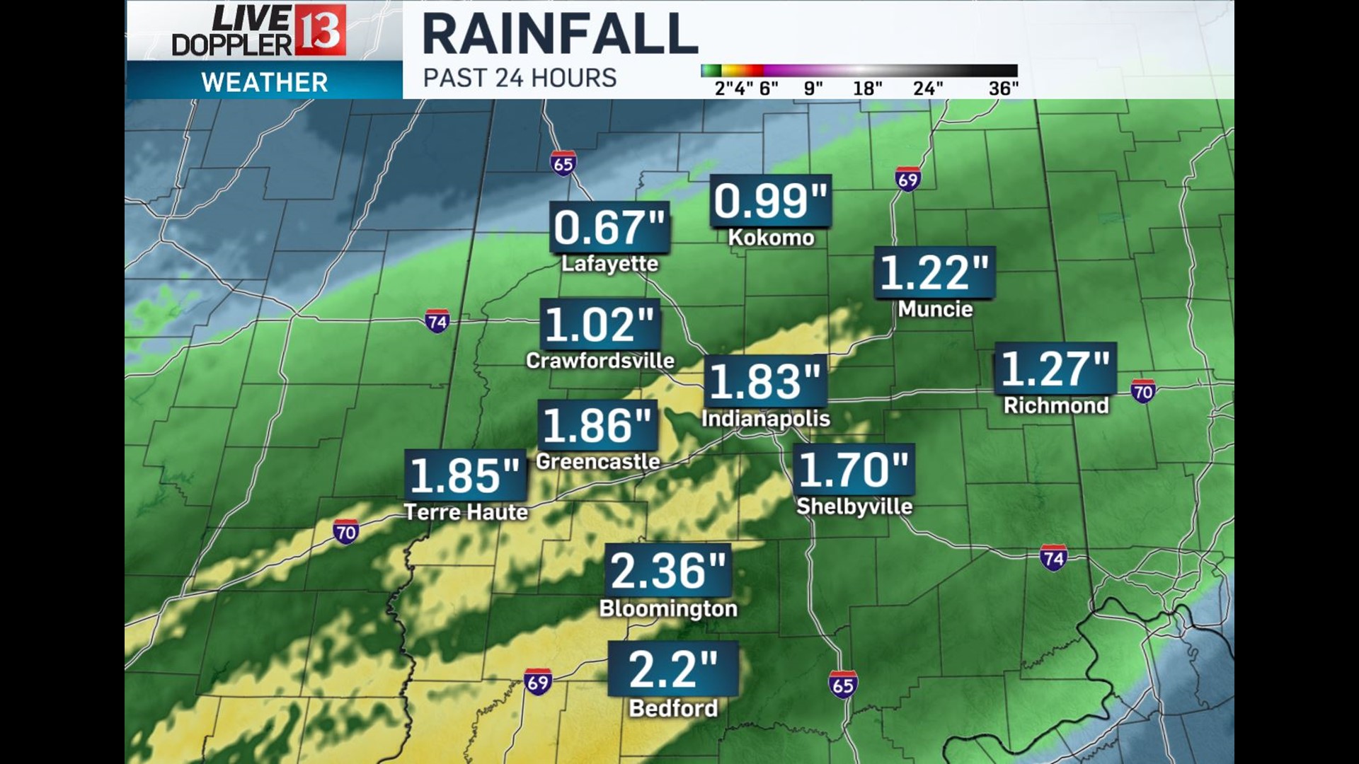 Daily Rain Record And More Heavy On The Way | wthr.com
