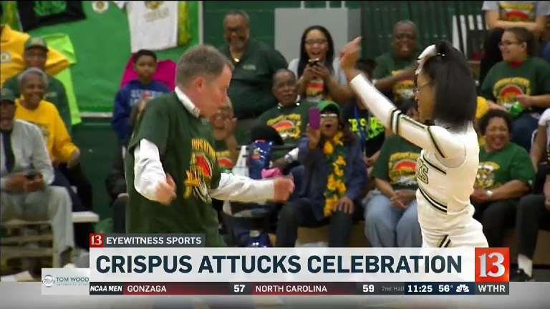 Crispus Attucks celebrates state championship | wthr.com