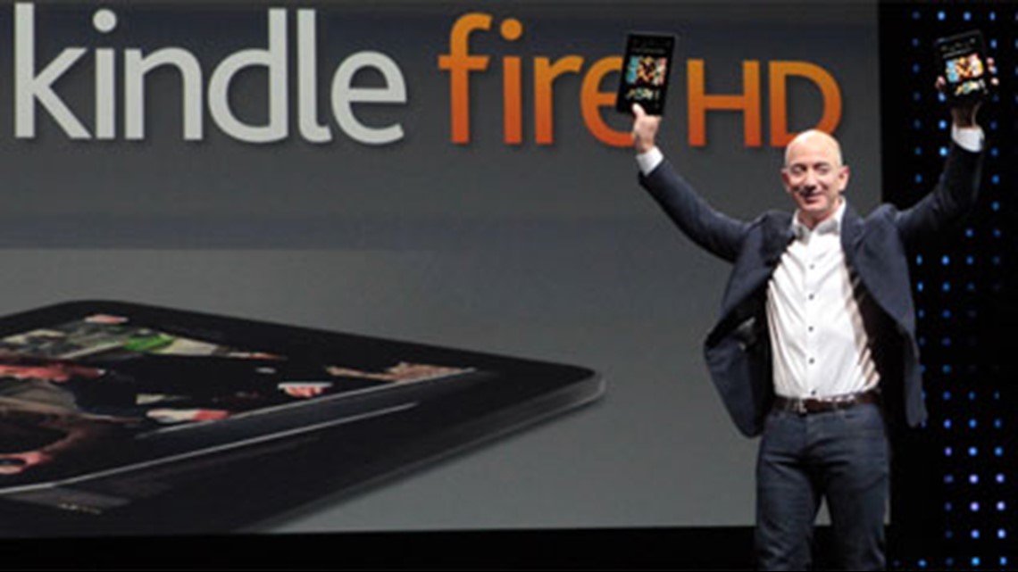 Amazon unveils new, larger Kindle Fire models | wthr.com