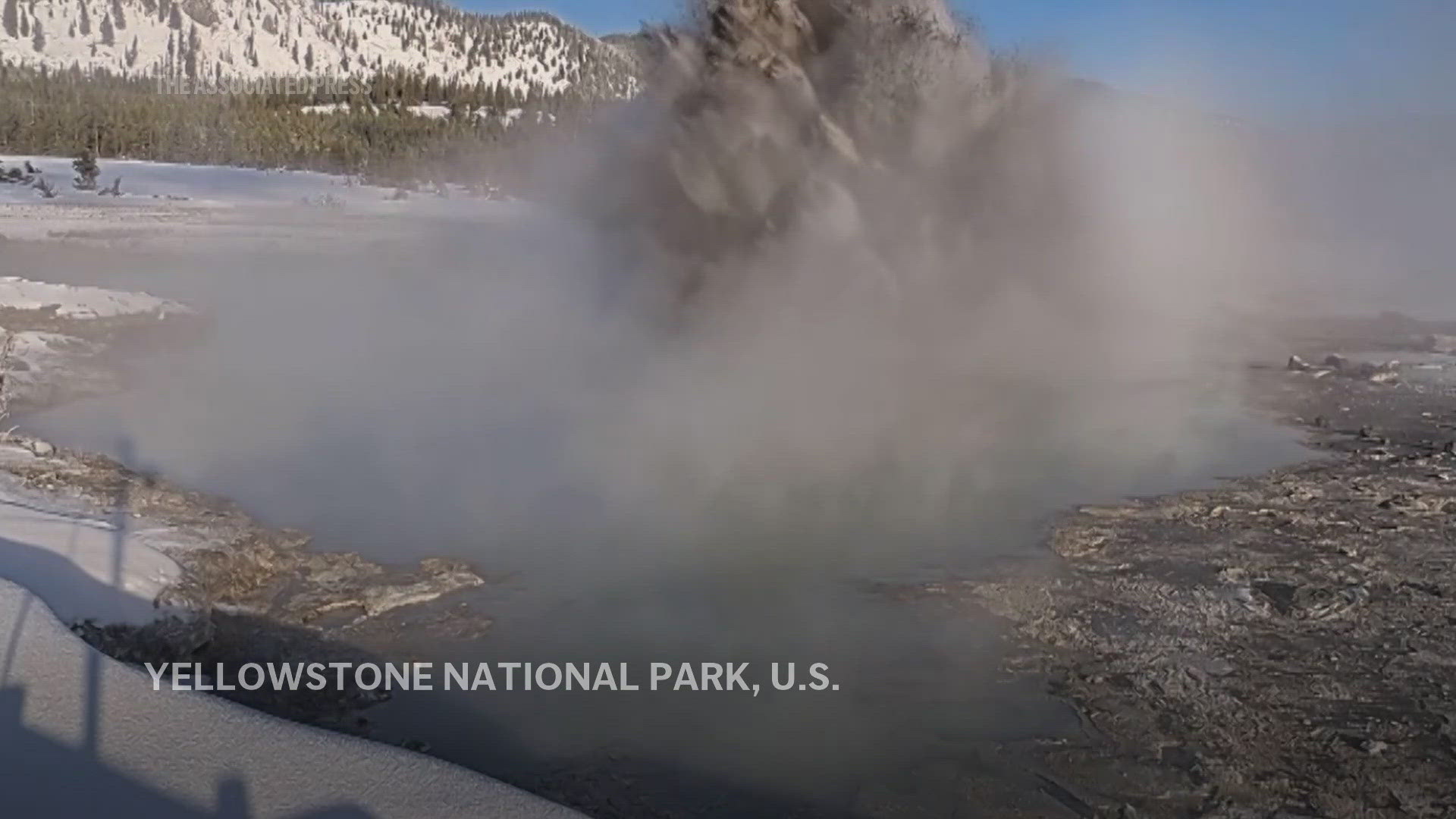 Check out this 'Kablooey' at Yellowstone National Park! | wthr.com