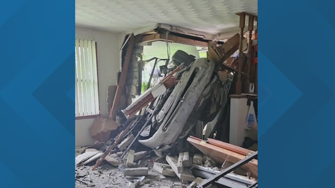 Car that crashed into home update | wthr.com