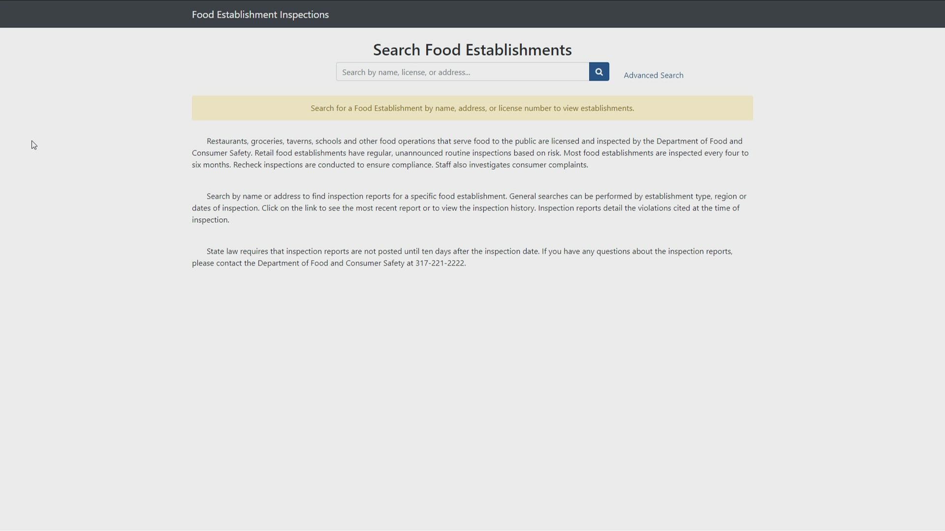Check Out Restaurant Health And Safety Near You | wthr.com