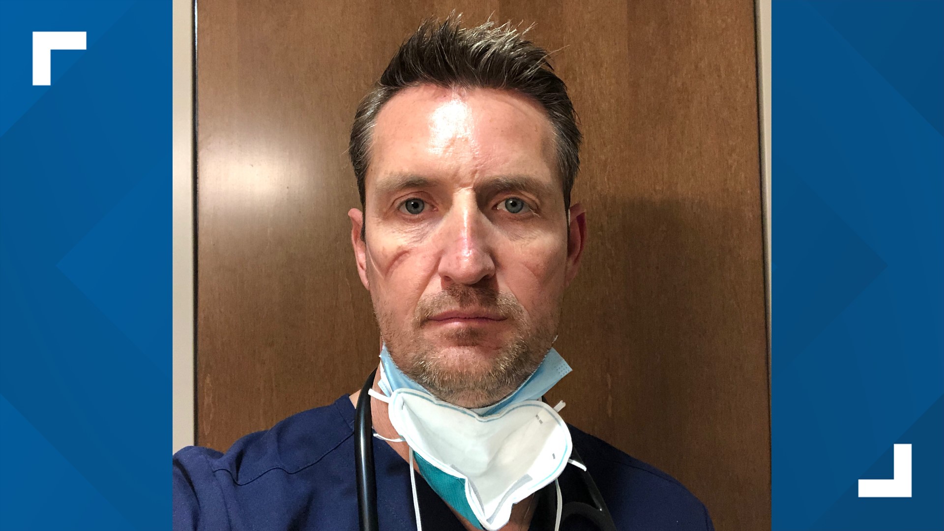 Behind the Mask: Car crash inspires emergency room doctor's future ...