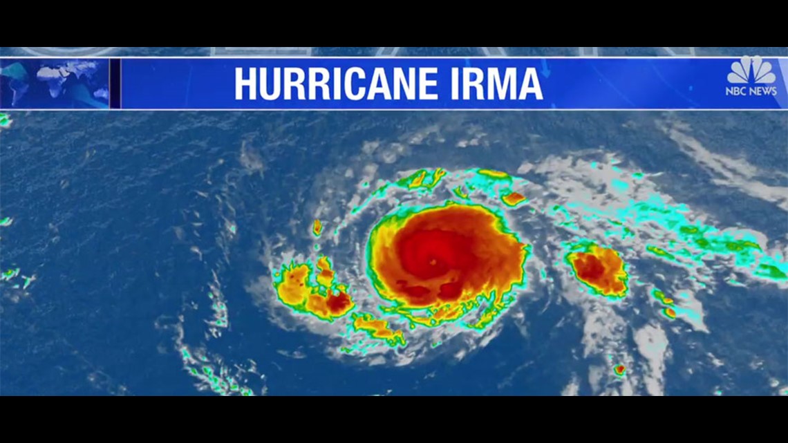Watch Live: Hurricane Irma Packing 110 MPH Winds and Headed West Over ...
