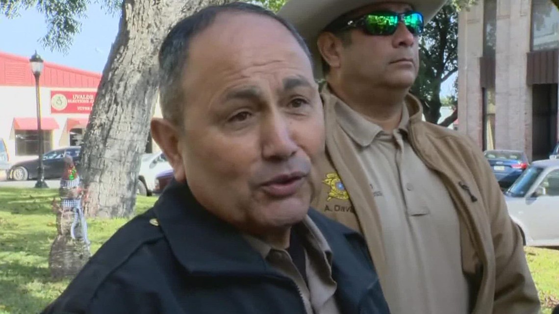 Uvalde Co. Sheriff speaks out for first time since school shooting ...