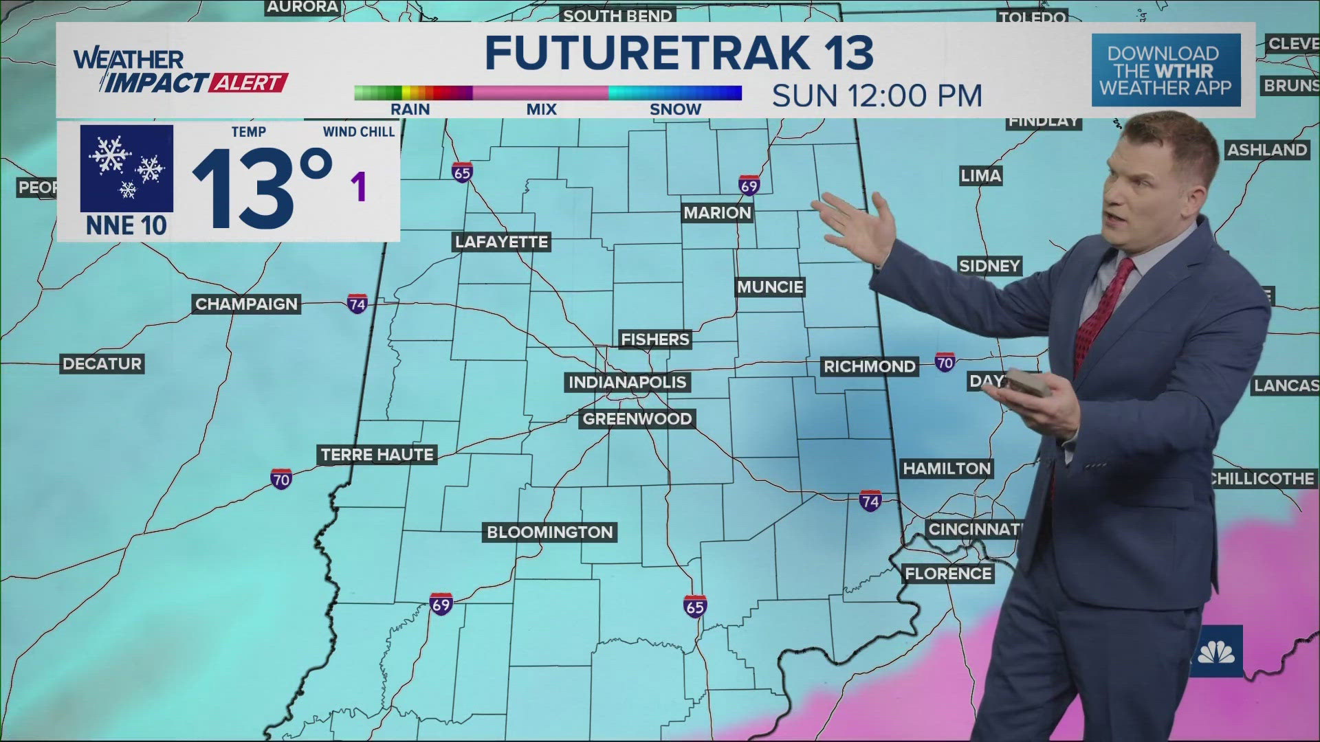 13Weather Forecast | 5 p.m. update, Jan. 23, 2026 | wthr.com