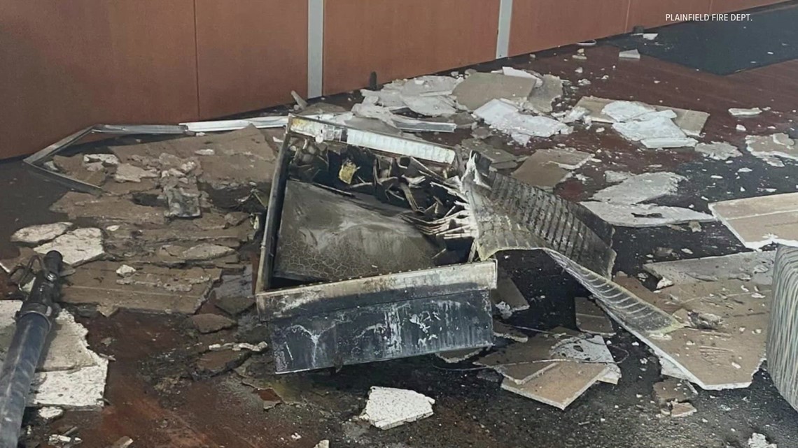 Fire at Plainfield St. Vincent facility | wthr.com