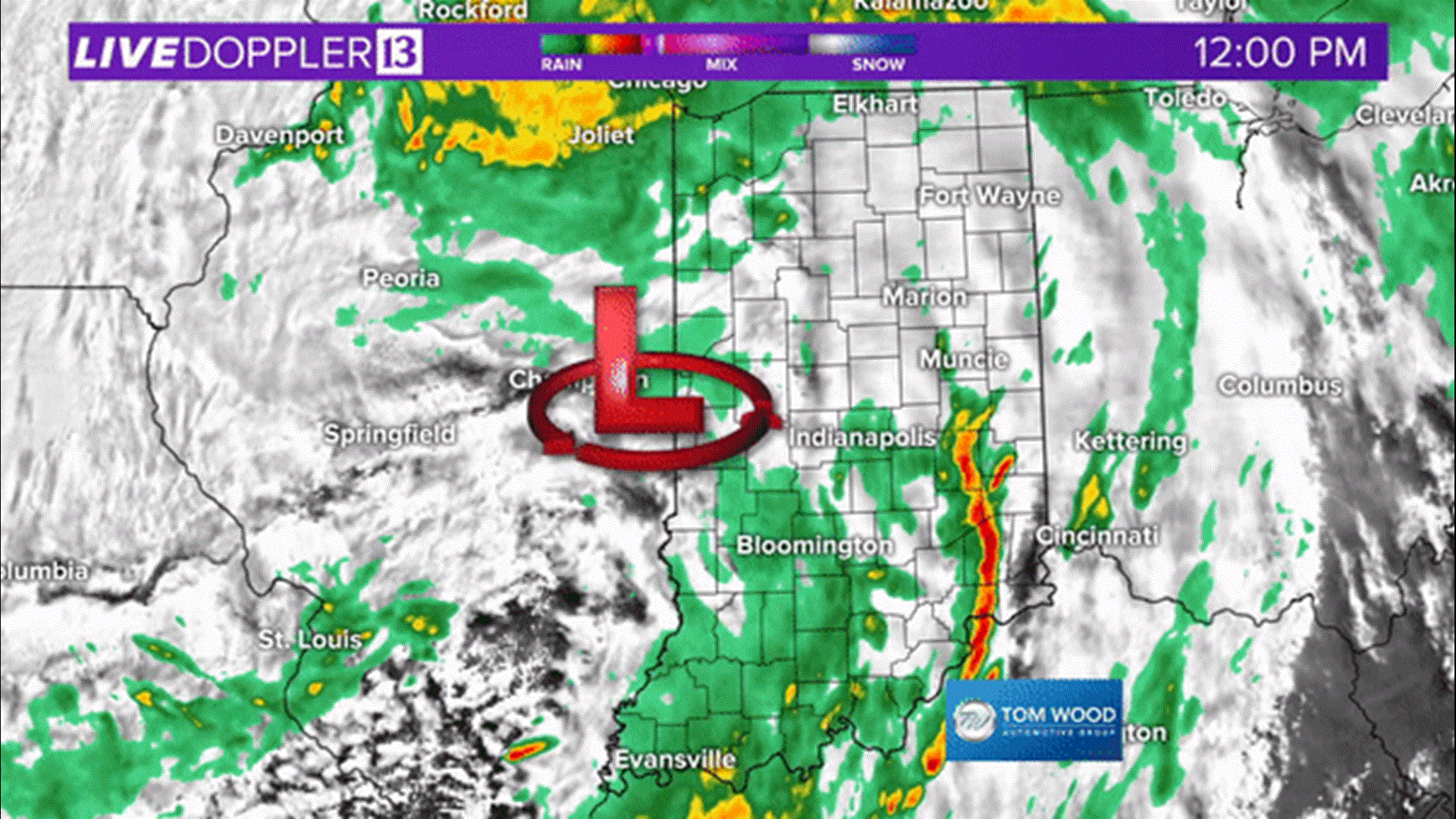 Cold-Air Funnels And Spotty, Gusty "Hailers" Possible This Afternoon ...