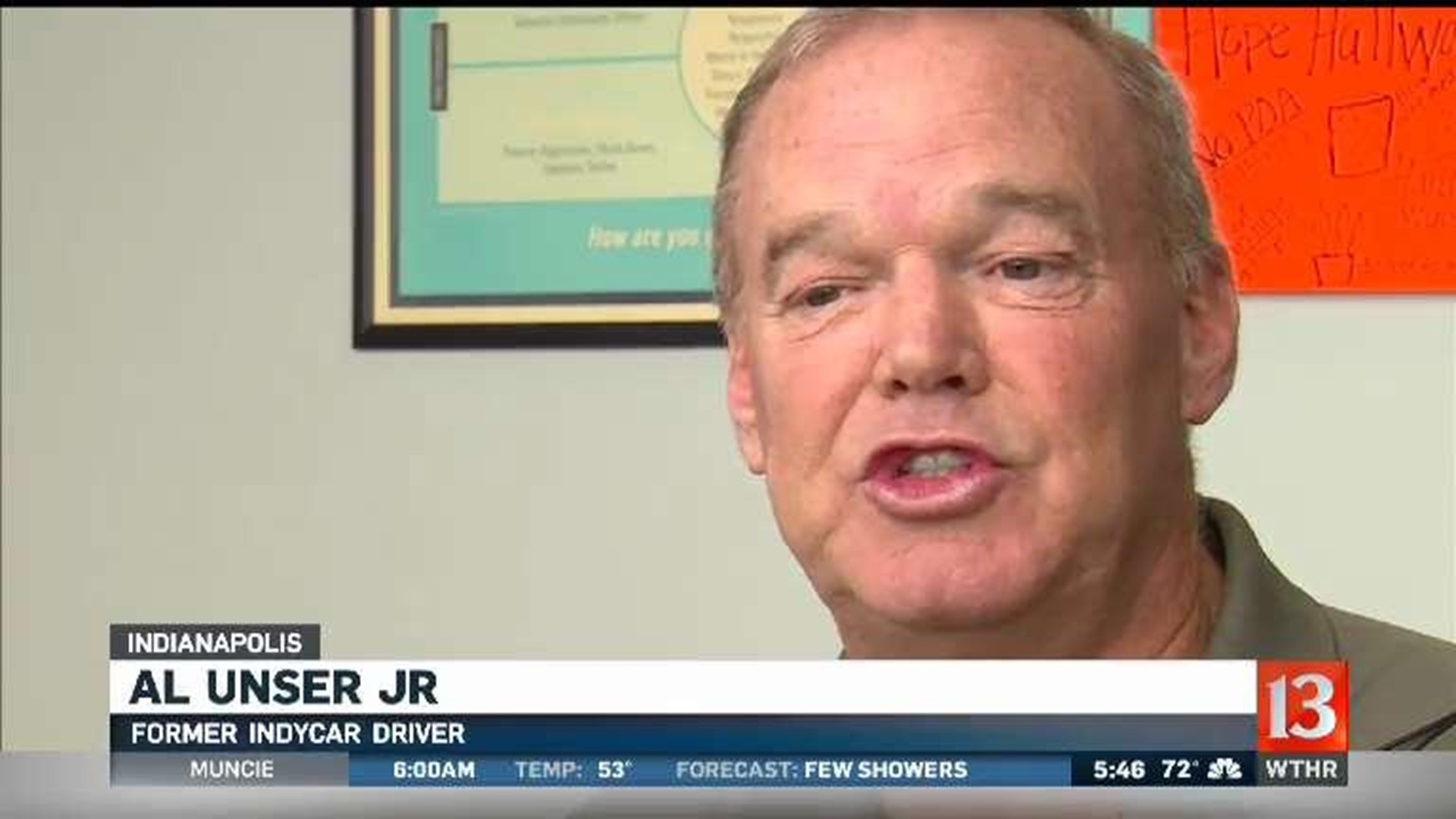 Al Unser Jr. shares his story of recovery with Hope Academy students ...