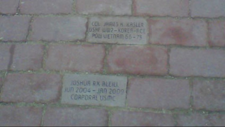 Memorial bricks honor Hoosier veterans | wthr.com