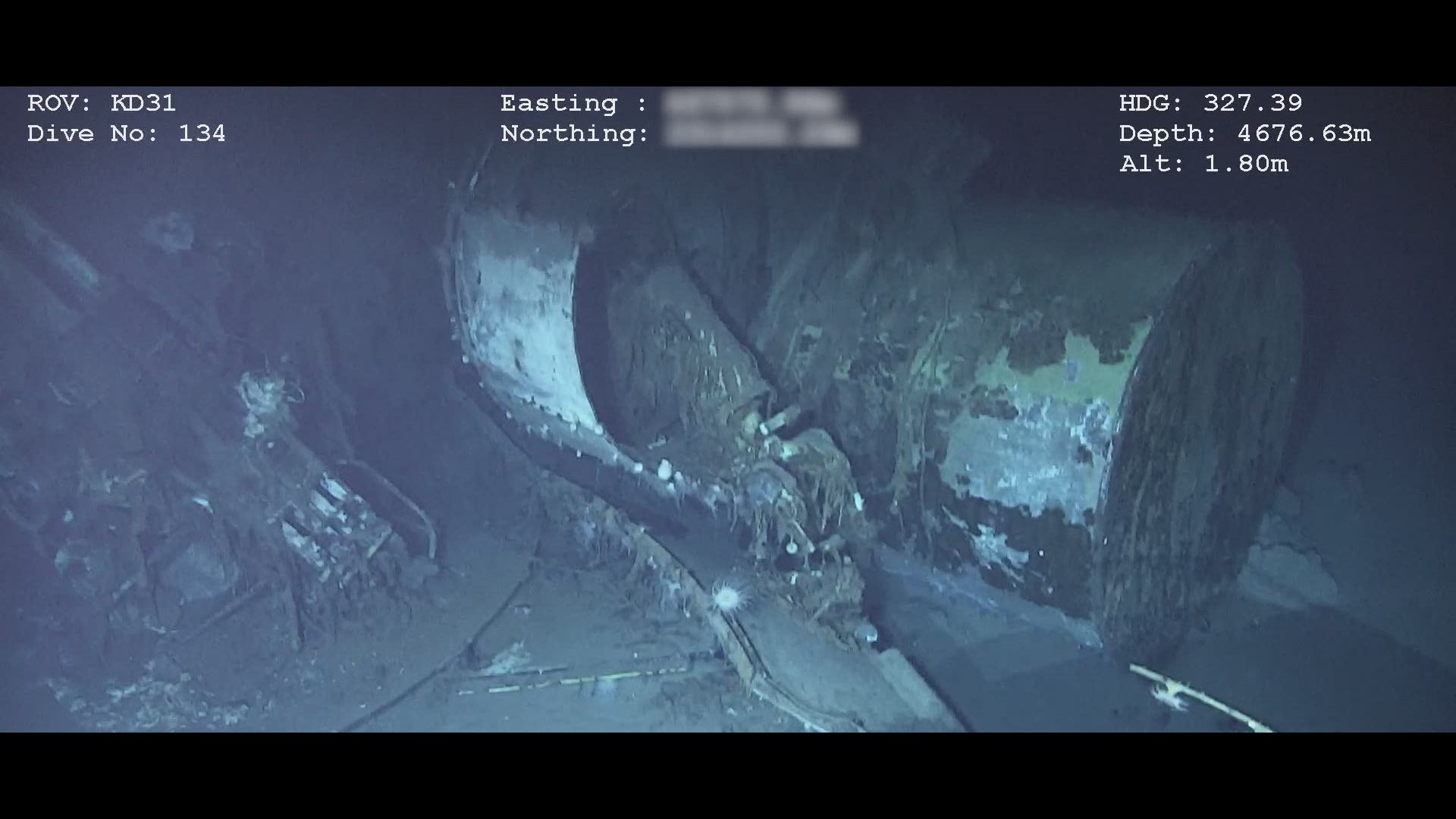 Wreckage of USS Nevada, that survived Pearl Harbor and atomic bomb ...