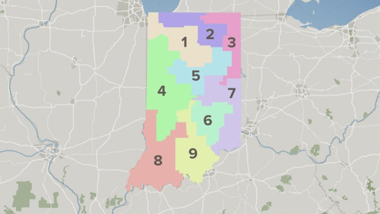 Indiana House passes redistricting bill; Senate battle looms | wthr.com