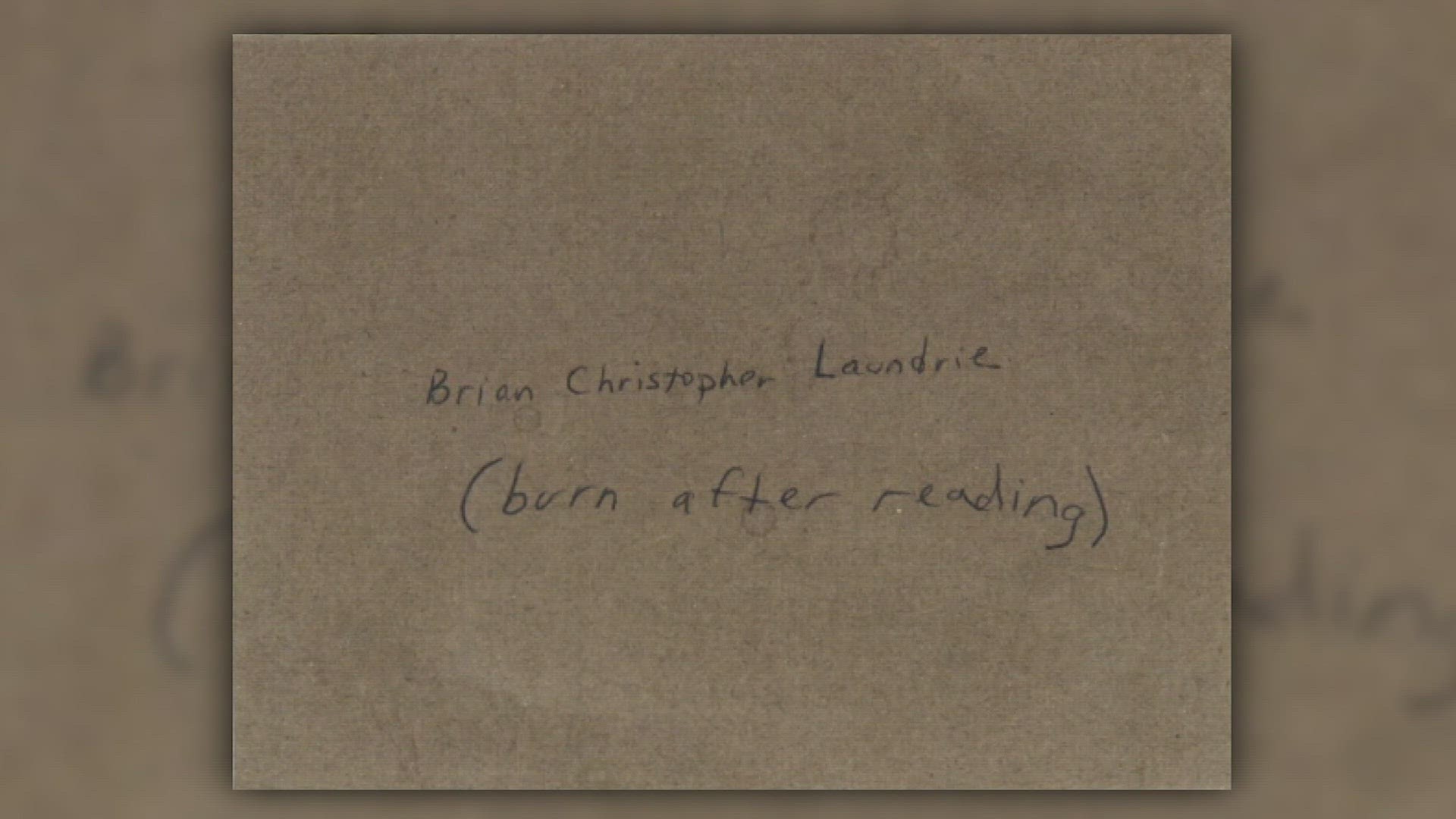 Letter from Brian Laundrie's mother at center of civil case | wthr.com