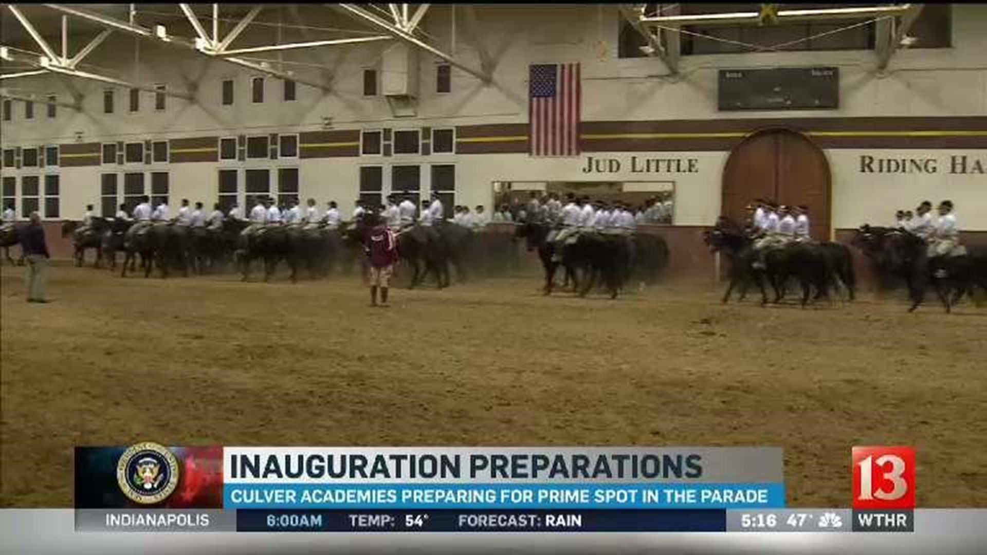 Culver Academies Black Horse Troop preparing to send 80 students and horses on 16th inauguration ...