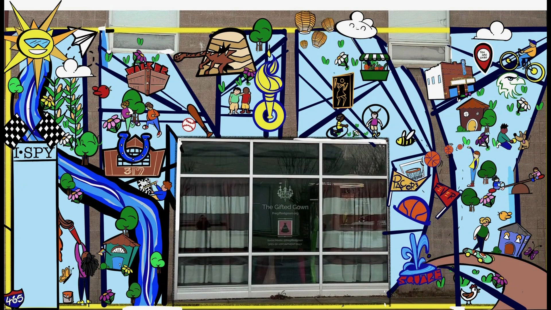 'It's going to be a fun project' | Community to help paint interactive ...