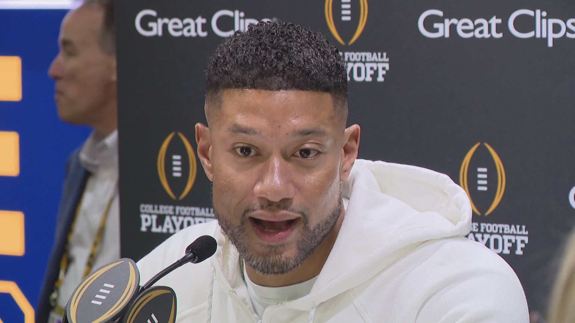 Notre Dame players, coaches participate in media day before national ...