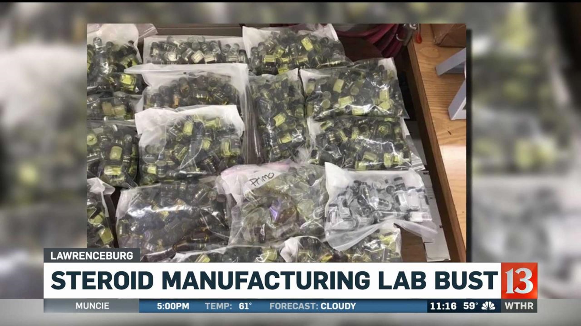 State troopers bust steroid manufacturing lab in southern Indiana ...