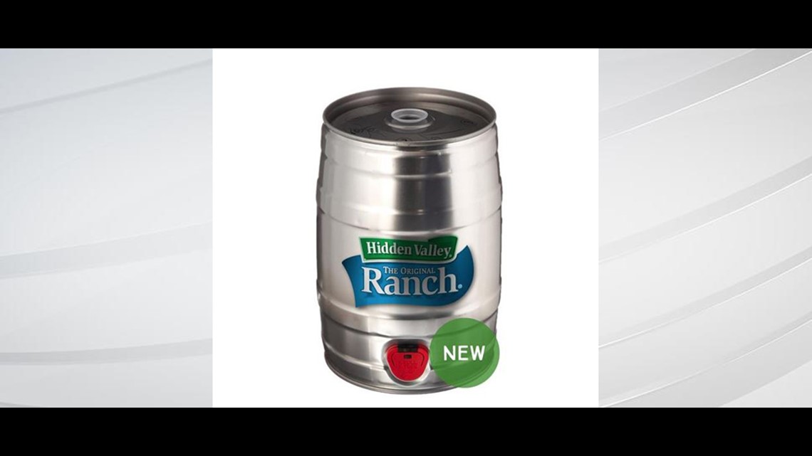 Love ranch dressing? Hidden Valley offers keg of the salad dressing ...