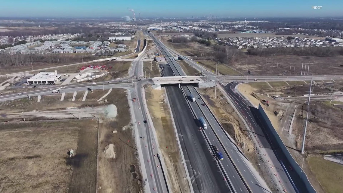 I-69 and I-465 interchange opens on Indy's southwest side | wthr.com