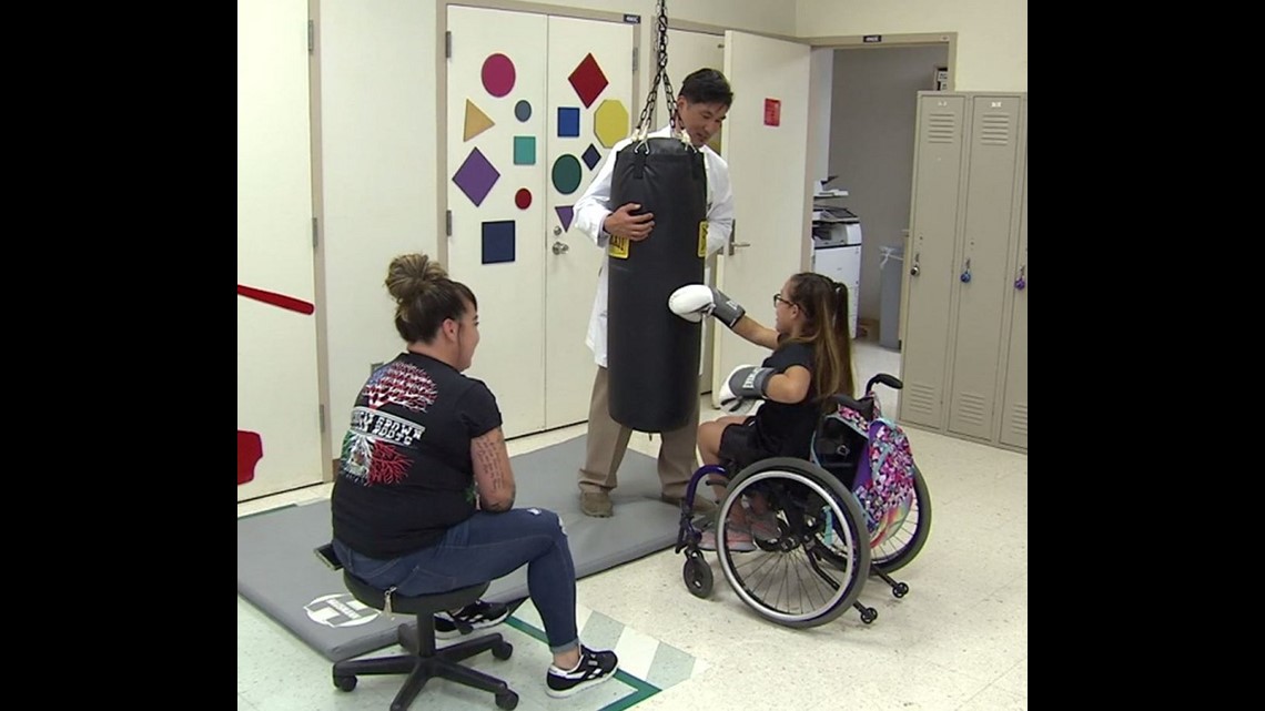 Riley patient shows she is a fighter in and out of the operating room ...
