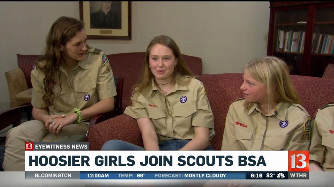 Hoosier Girls join scouts | wthr.com