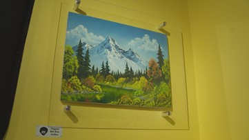 The 'Bob Ross Experience' in Muncie welcomes painting fans | wthr.com