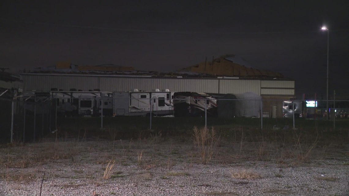 Damage came in after at least one tornado in central Indiana | wthr.com