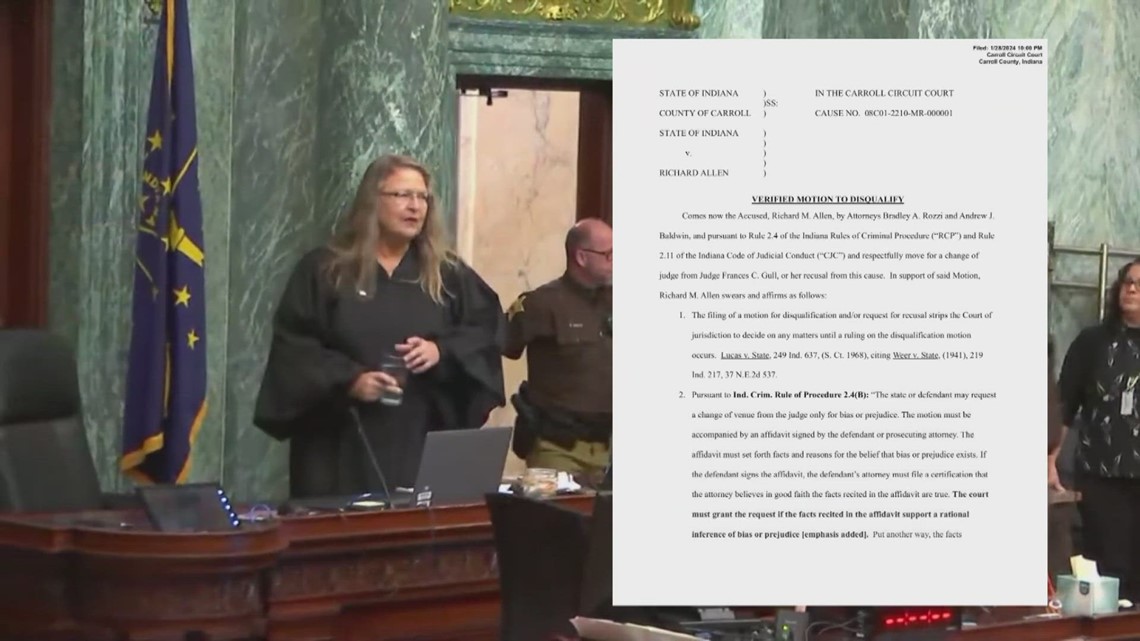 New request to remove judge from Delphi murders case | wthr.com