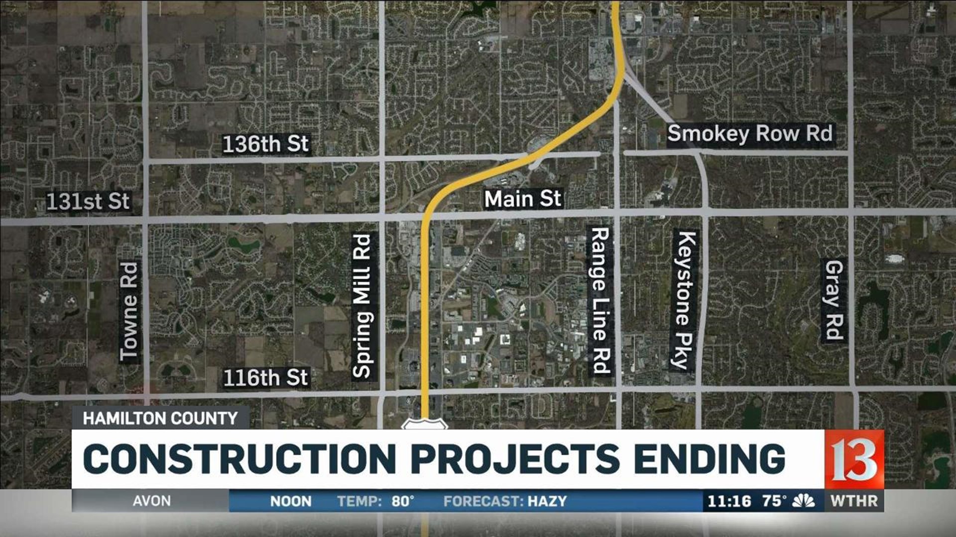 Carmel Construction Projects Completed Just As School Resumes Wthr