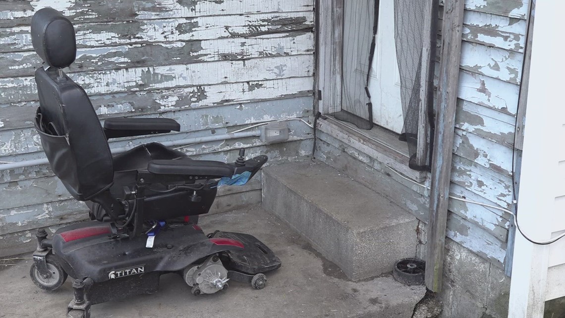 Man in wheelchair struck by car while crossing the street | wthr.com
