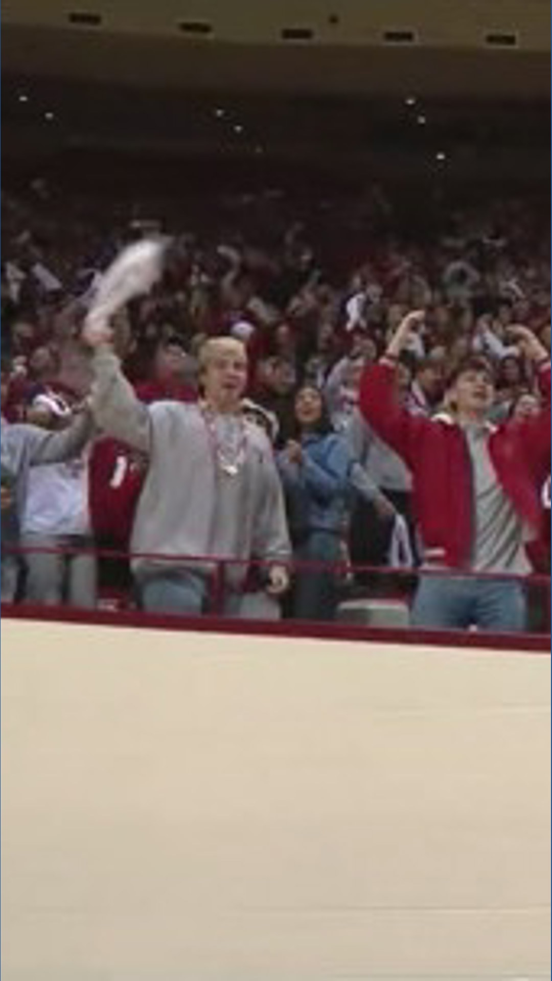 IU fans at Assembly Hall react to late Miami turnover that appeared to ...