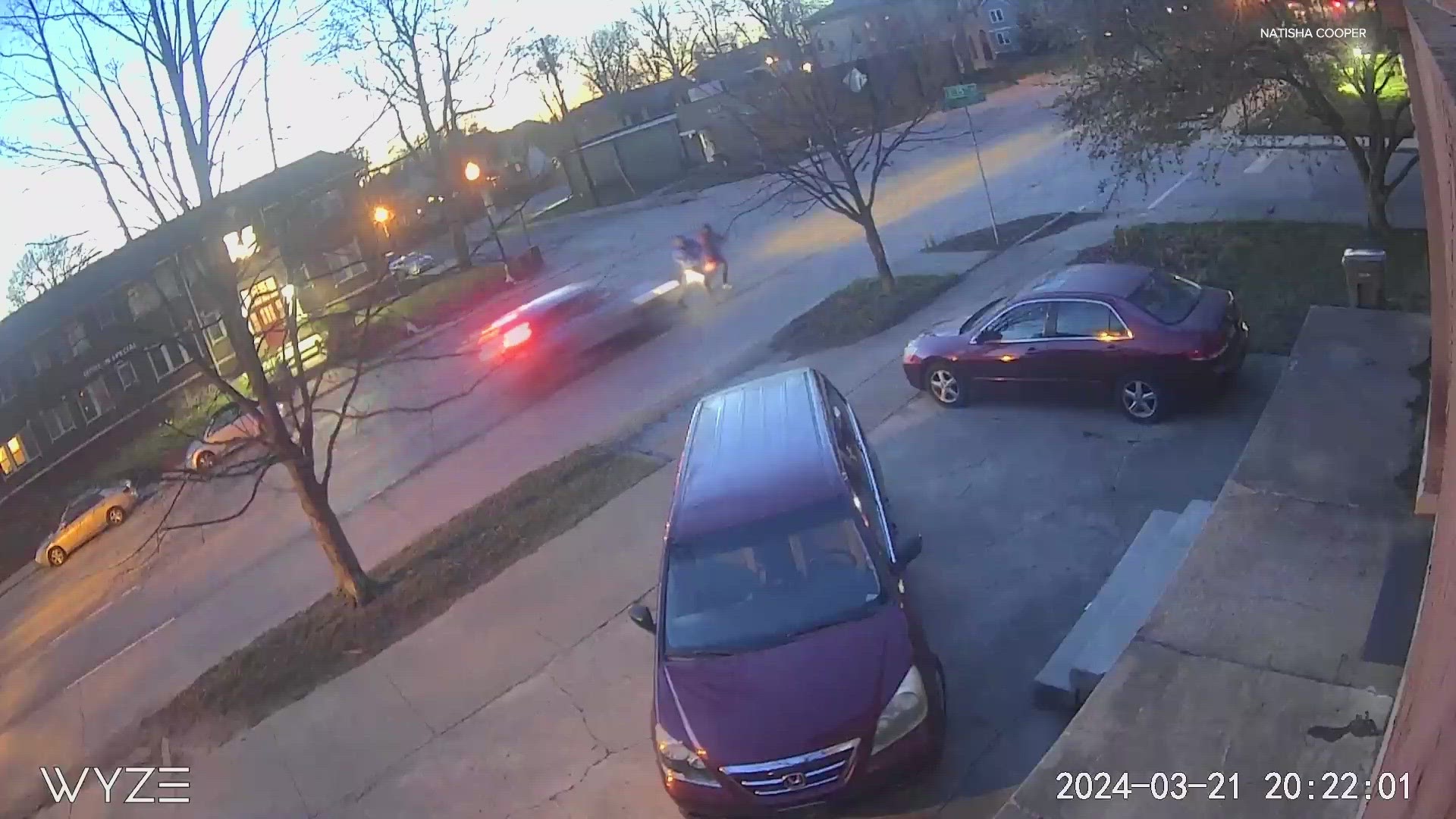 IMPD investigating hit-and-run that left man and woman injured — and it was all caught on video ...