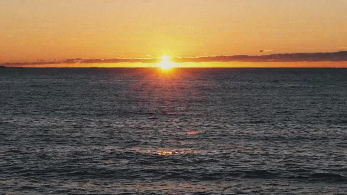 Chuck's Big Adventure in New England: Sunrise and sunset at Acadia ...