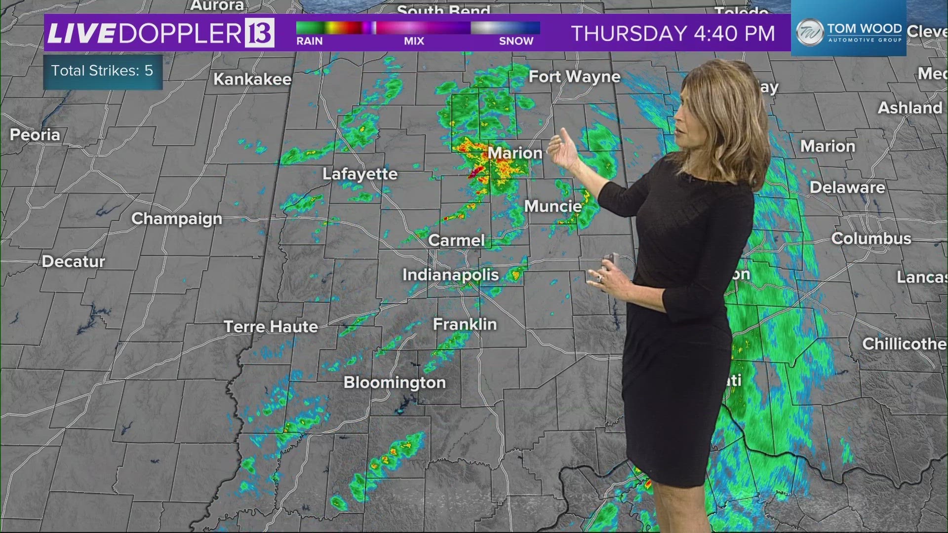 Live Doppler 13 Forecast | 5 p.m. update, Oct. 19, 2023 | wthr.com