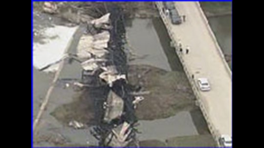 Fire destroys historic covered bridge | wthr.com