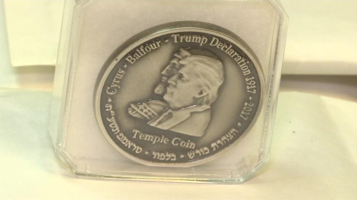 Israel honors Pres. Trump with coin | wthr.com