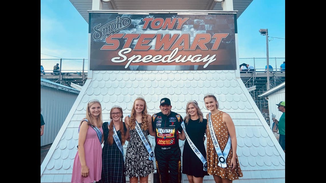 Tony Stewart honored at fairgrounds racetrack where he got his start ...