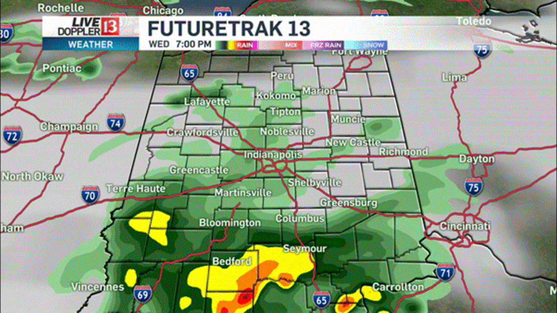 Unsettled Pattern Next 7 to 10 Days Brings Rounds Of Heavy Rain | wthr.com