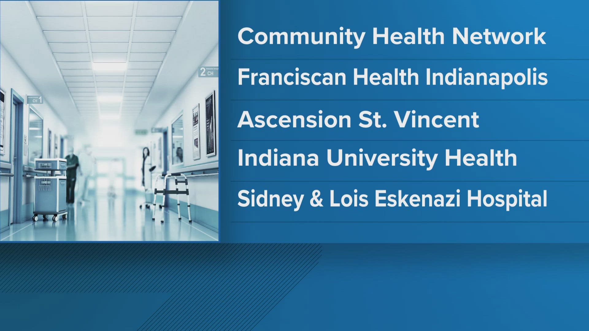 Hospitals across Marion County implement visitor restrictions | wthr.com